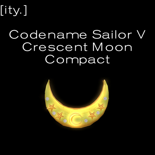 Second Life Marketplace - [ity.] Codename Sailor V: Crescent Moon Compact